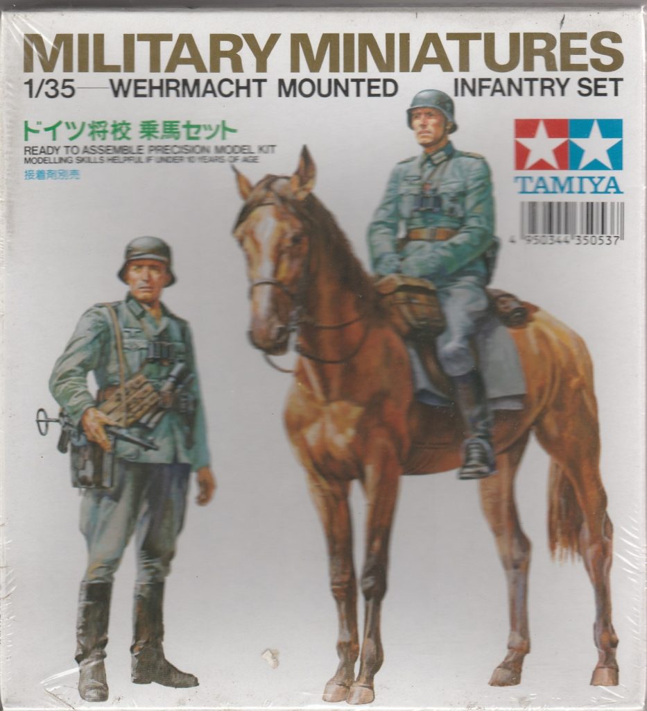 TAMIYA 35053 MILITARY MINIATURES WEHRMACHT MOUNTED INFANTRY SET ...