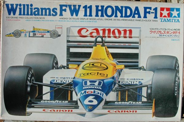 TAMIYA WILLIAMS FW11 HONDA F-1 – MODAGASTOCK