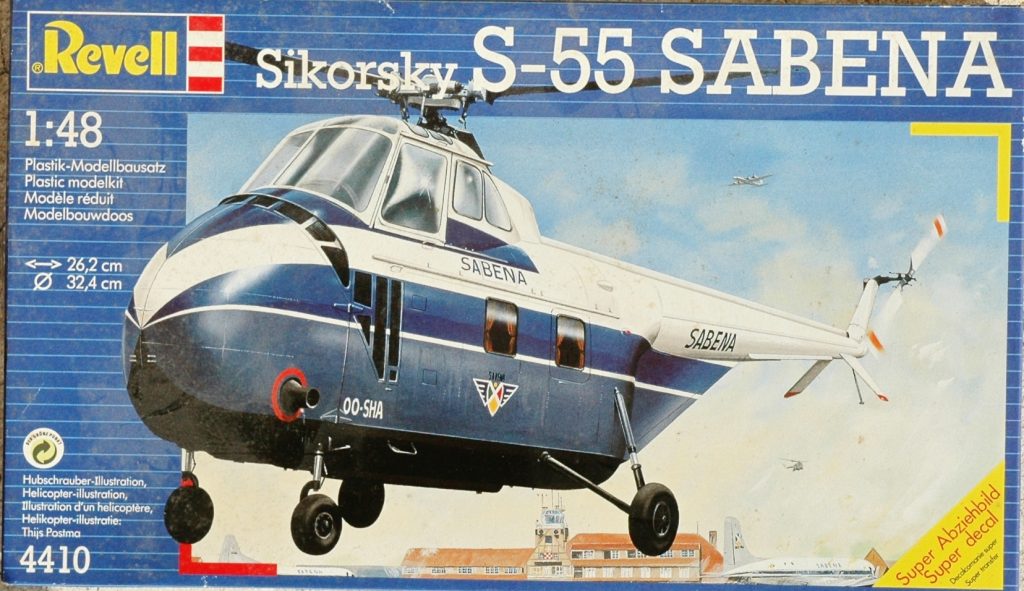 REVELL SIKORSKY S-55 SABENA – MODAGASTOCK