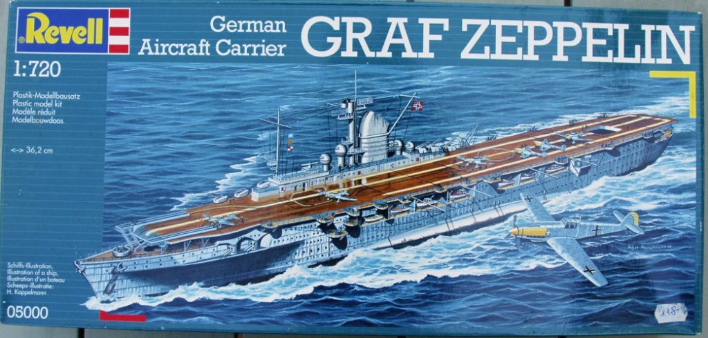 REVELL GERMAN AIRCRAFT CARRIER GRAF ZEPPELIN – MODAGASTOCK