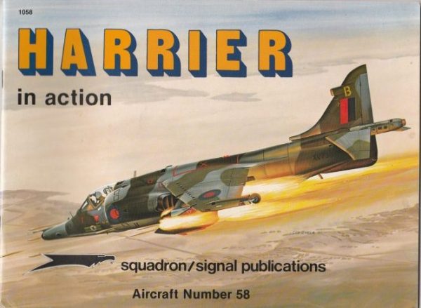 SQUADRON SIGNAL PUBLICATIONS AIRCRAFT N°58 HARRIER IN ACTION – MODAGASTOCK