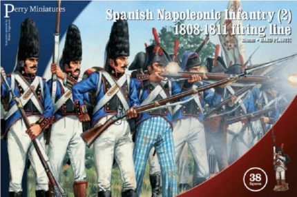 PERRY MINIATURES PEM-SPA80 SPANISH NAPOLEONIC INFANTRY 2 1808-1811 FIRING LINE – MODAGASTOCK